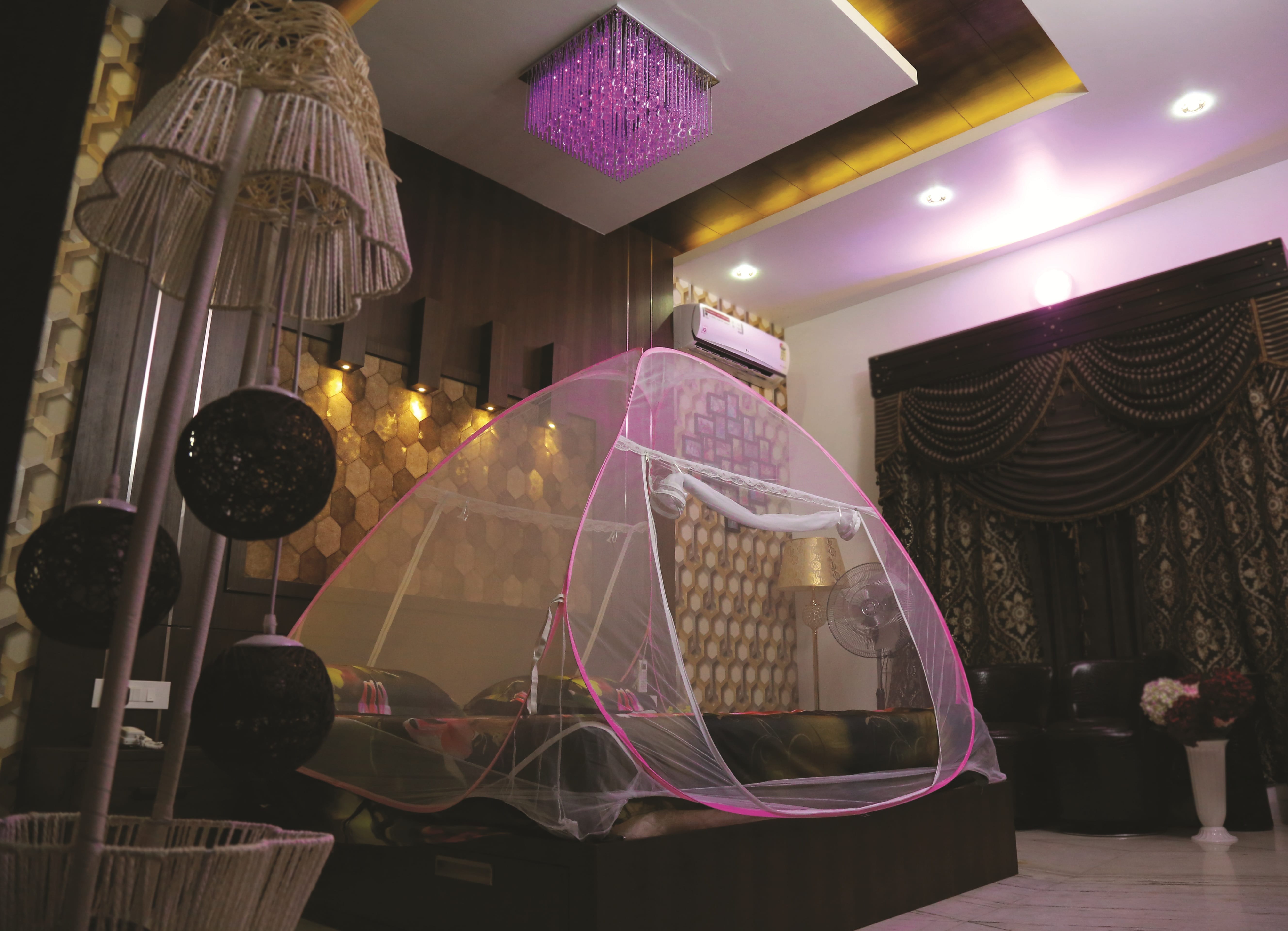 Foldable Mosquito Net for Single Bed